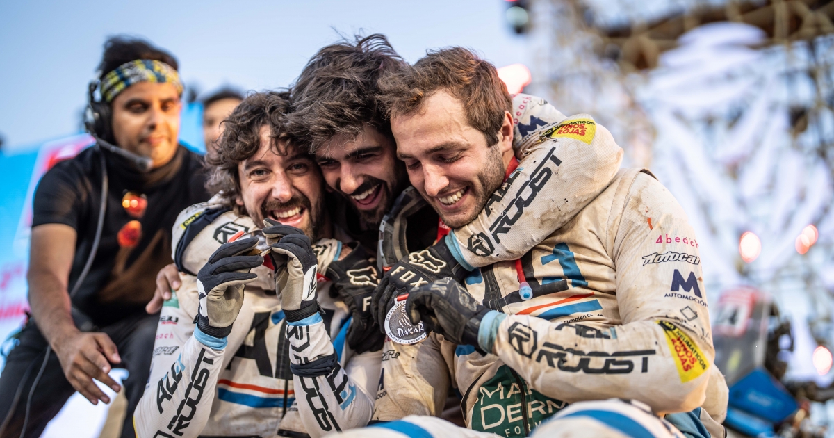 THE ALL1/RIEJU FINISHES THE DAKAR 2024 AND FULFILS WISH NUMBER 5 OF ...