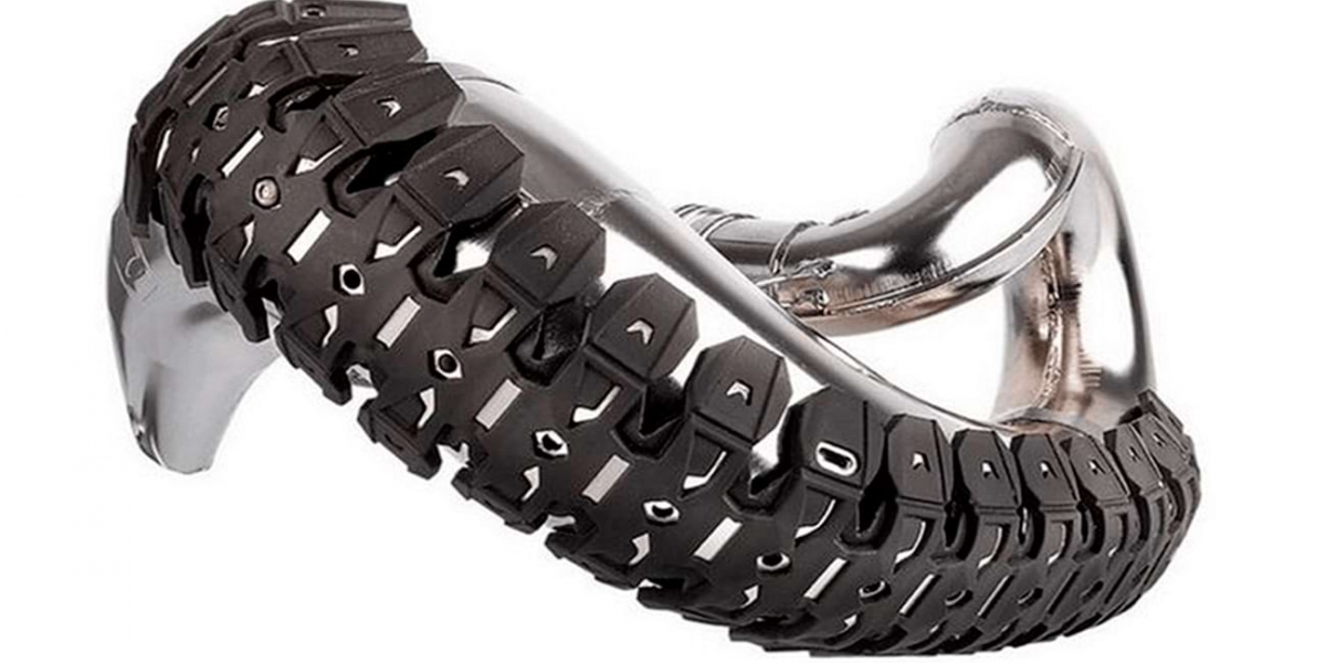 Polisport Armadillo Pipe Guard Black - Rieju