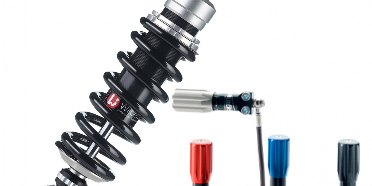 Wilbers 640 Competition Shock Absorber + Hydraulic Preload Knob - Rieju