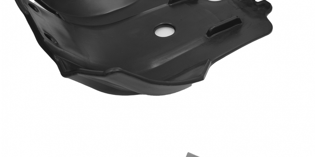 Black Enduro Skid Plate Kit - Rieju