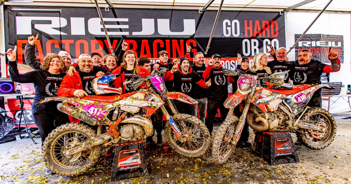 RIEJU CROWNED WORLD CHAMPION AND RUNNER-UP IN ENDUROGP WOMEN’S 2025 ...