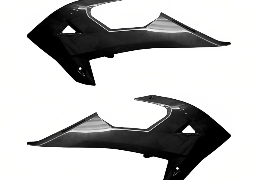 Polisport Radiator Scoops Black - Rieju